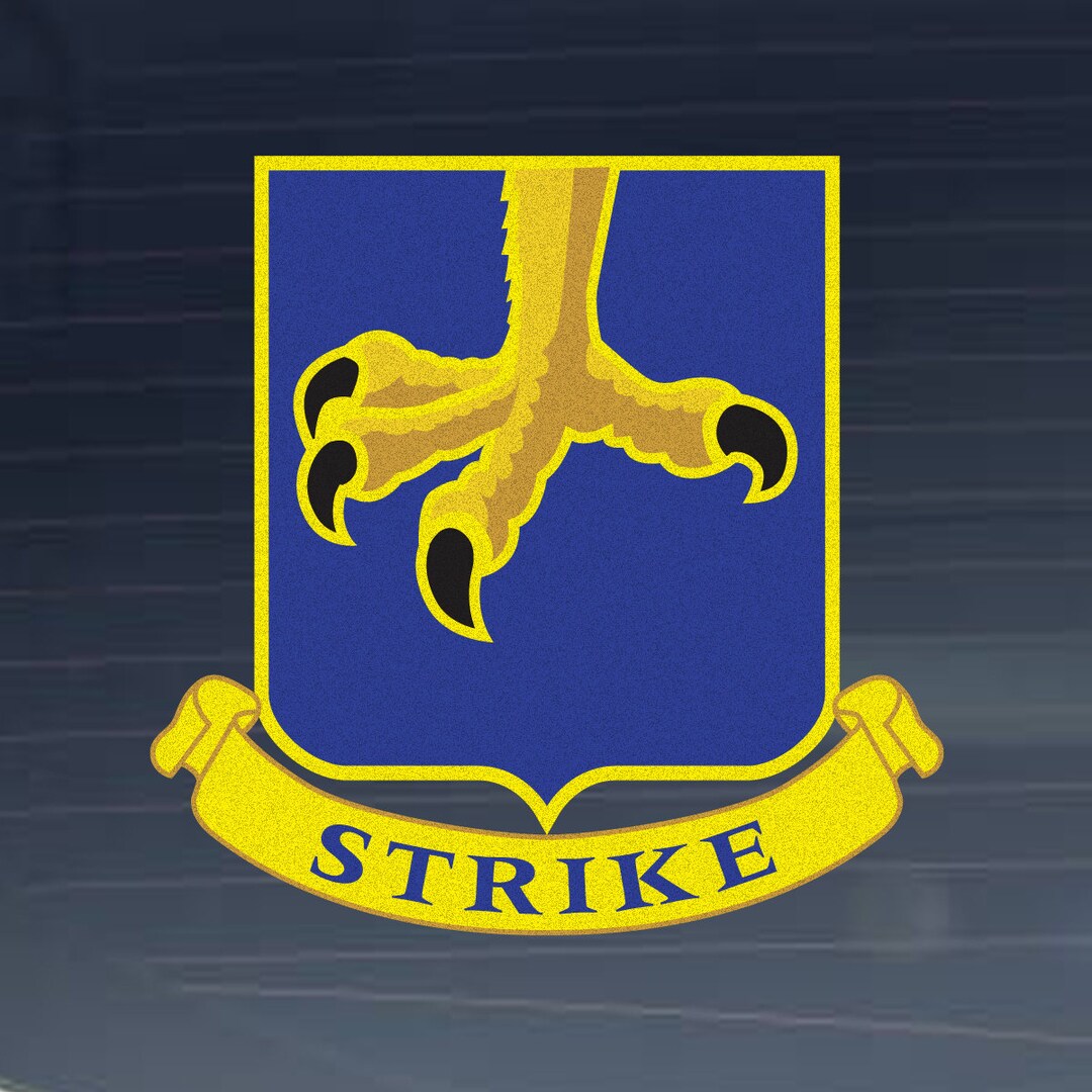 US Army Division - 502nd Parachute Infantry Reflective Indoor Outdoor ...