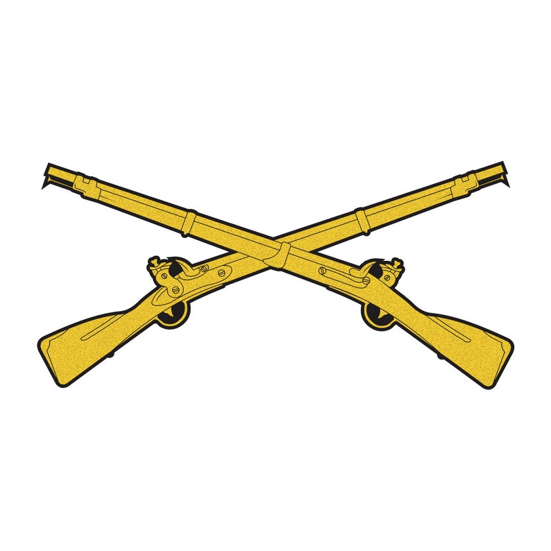 US Army Division Infantry Emblem Reflective Indoor Outdoor | Etsy