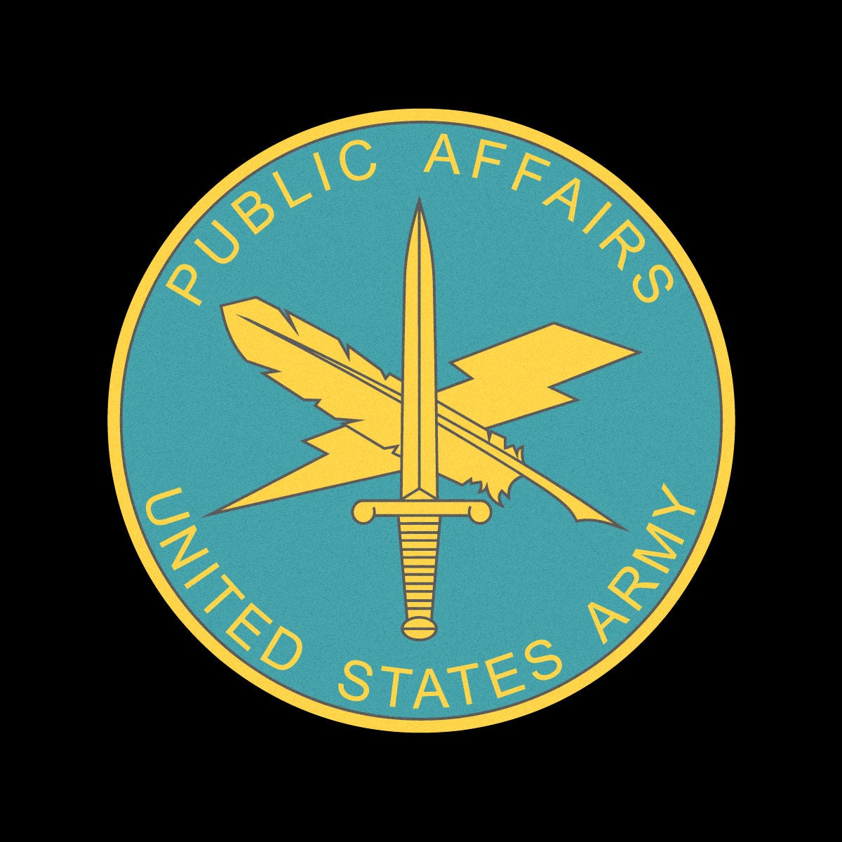 US Army Division - Psychological Operations Plaque Emblem Reflective ...