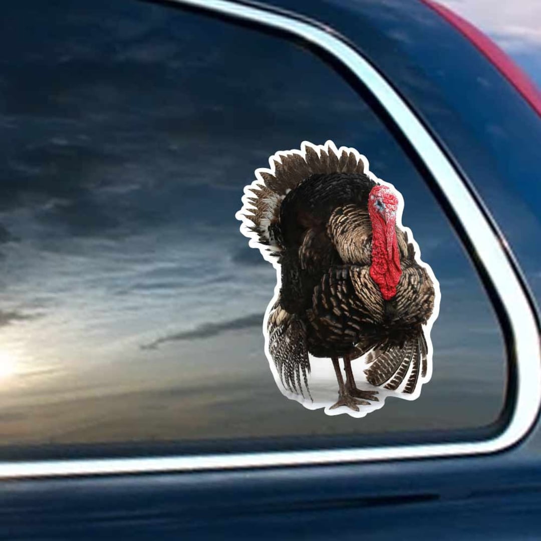 Mad Turkey - Vinyl Decal for Laptop, Windows, Glass and Cars Sticker - Etsy