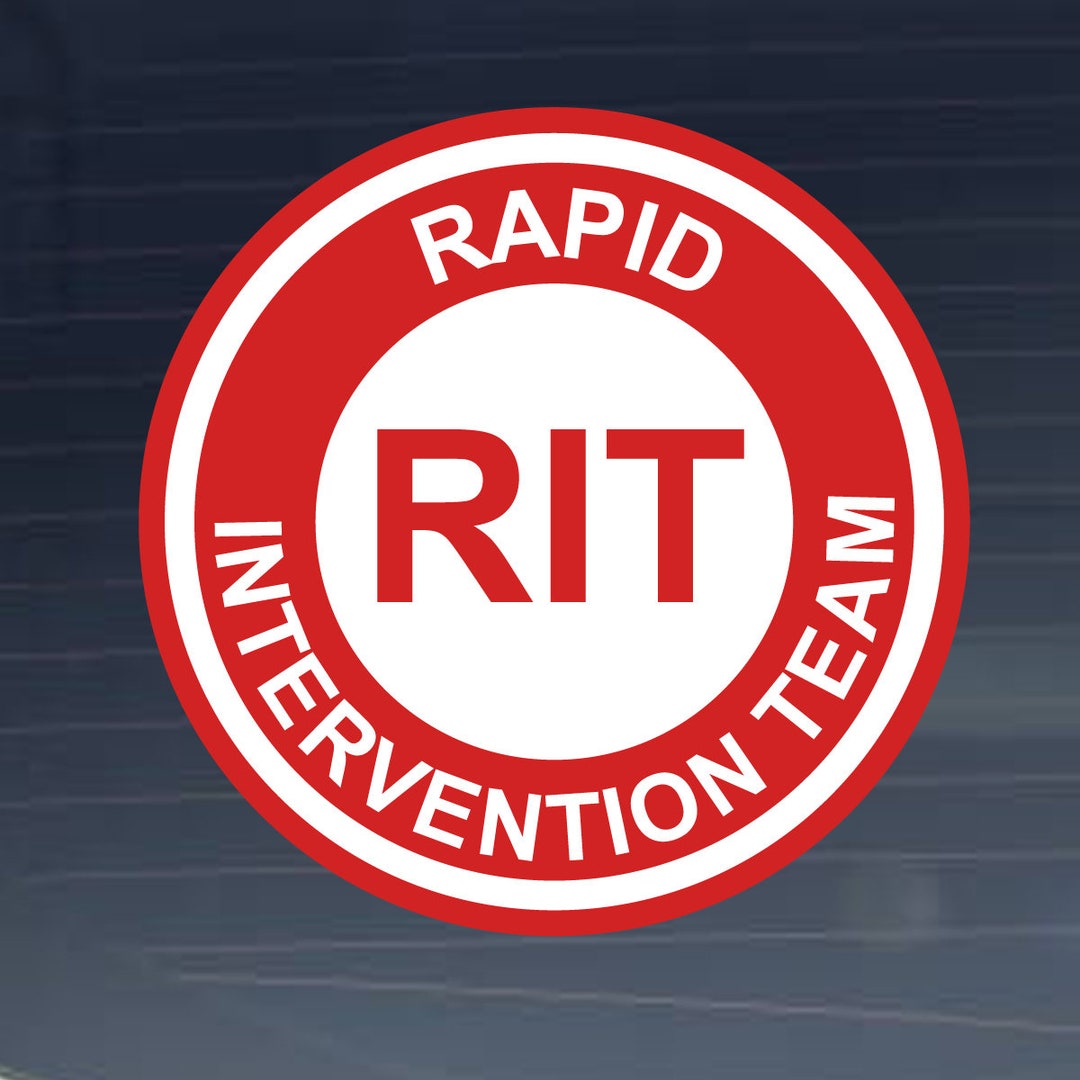 Rapid Intervention Team - Indoor Outdoor Vinyl Decal - Multiple Sizes ...