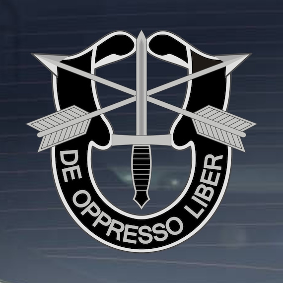 US Army Rank Special Forces Regimental Insignia Full Color | Etsy