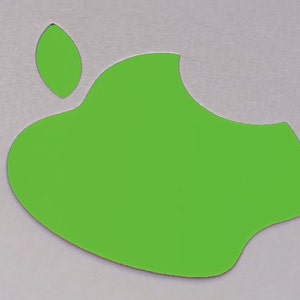 Lime Green Color Changer Logo Overlay for the New Apple Retina 12 ...
