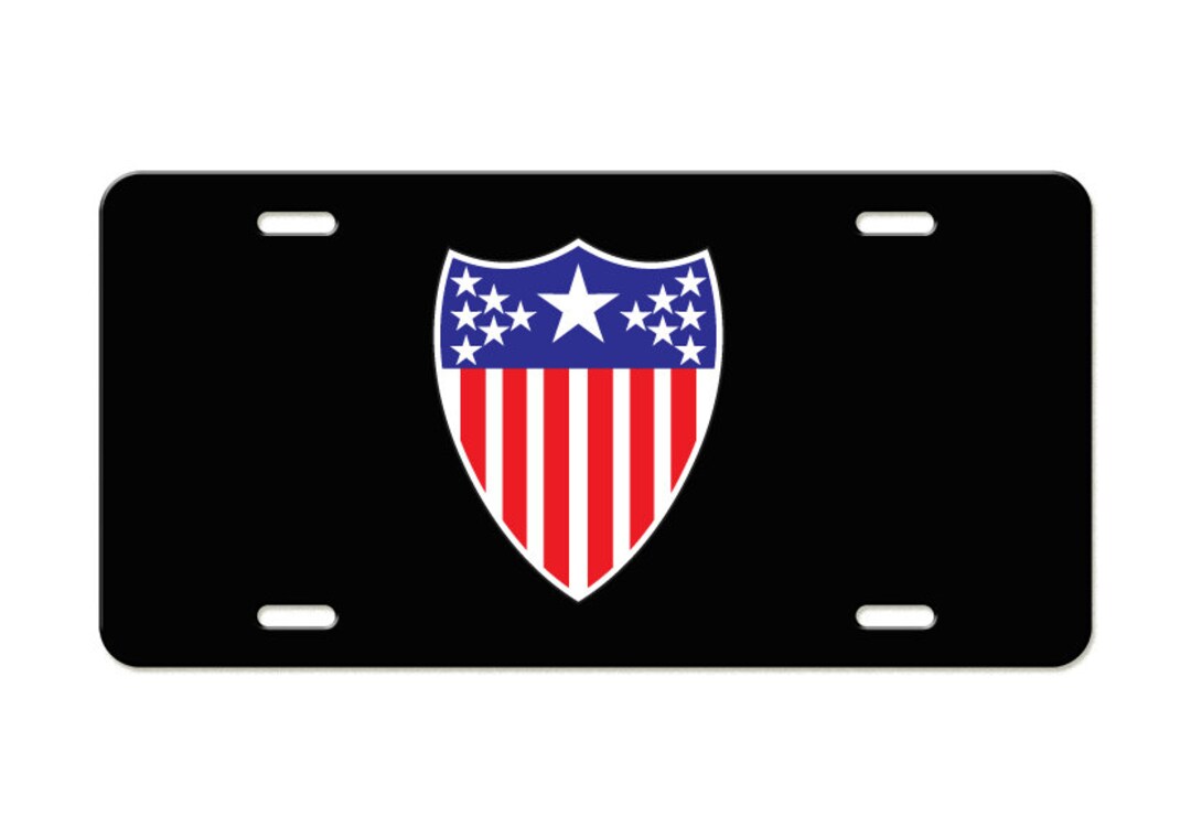 US Army Division - Adjutant General Corps Emblem - Aluminum License ...