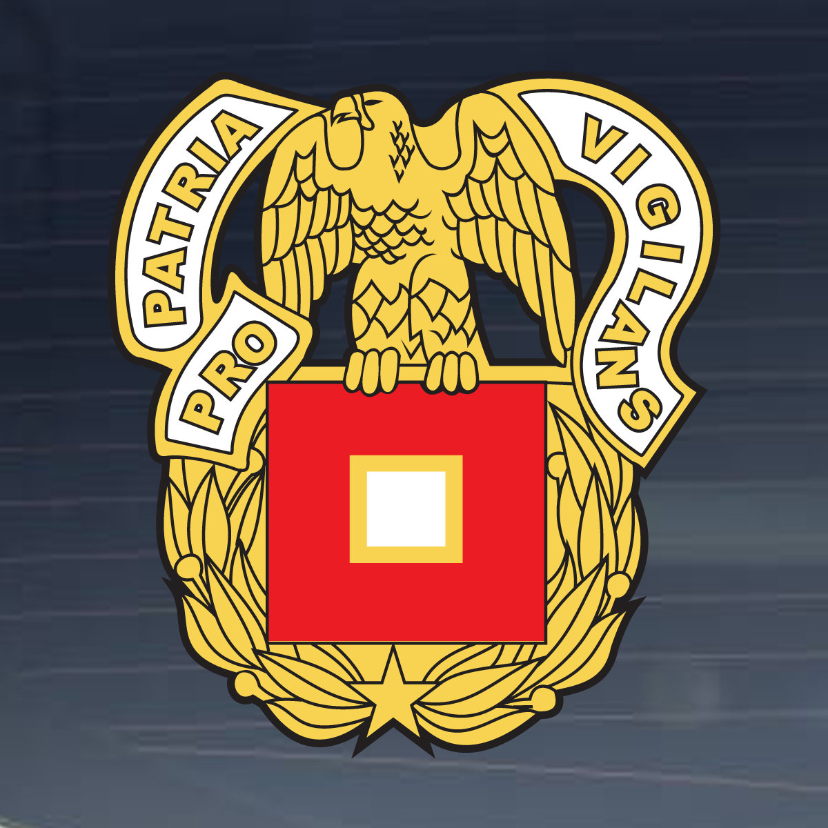 US Army Division - Signal Corps Insignia Full Color Vinyl Decal Indoor ...