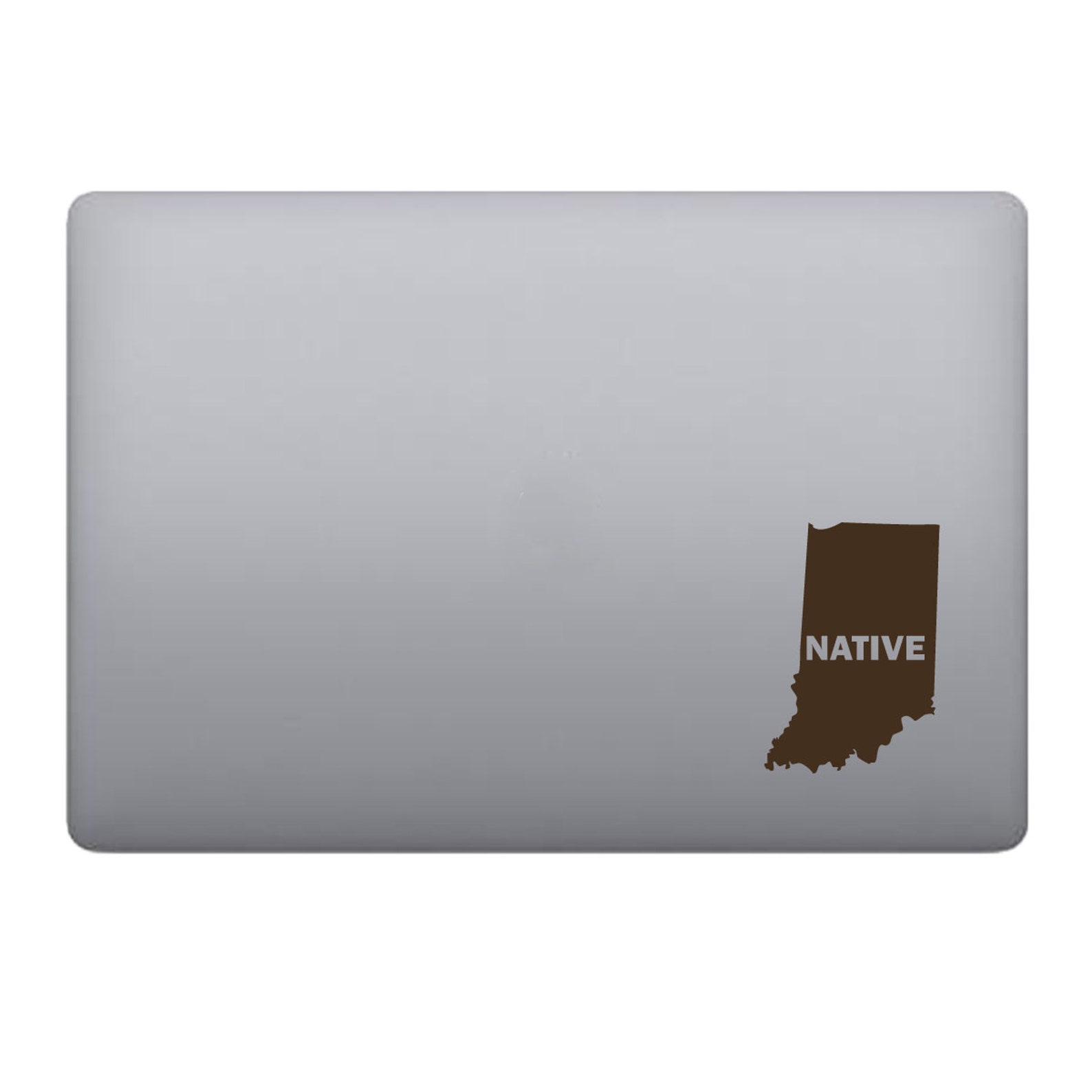 Indiana Native State Shape Vinyl Decal (many Colors and Sizes Available ...