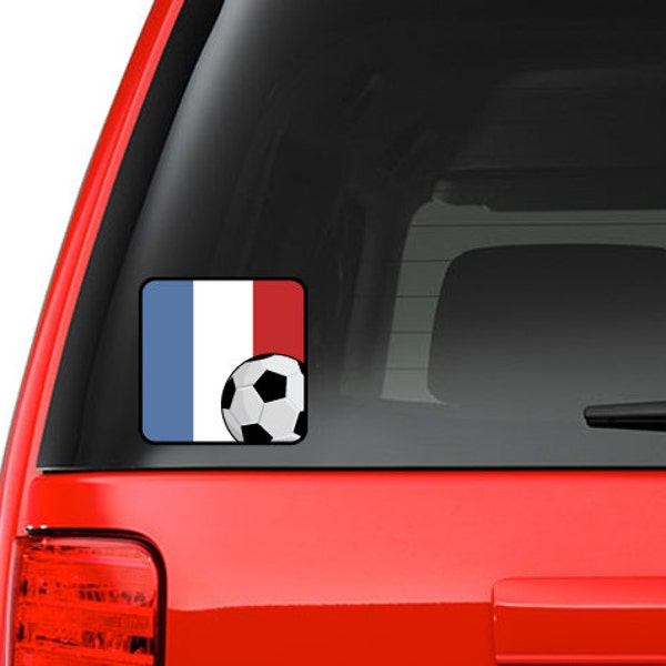 French Flag Car Decal - Etsy