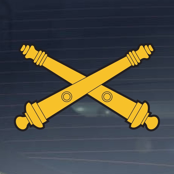 US Army Division Field Artillery Emblem Full Color Vinyl | Etsy