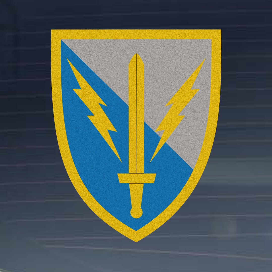 US Army Division -201st Battlefield Surveillance Brigade SSI Reflective ...