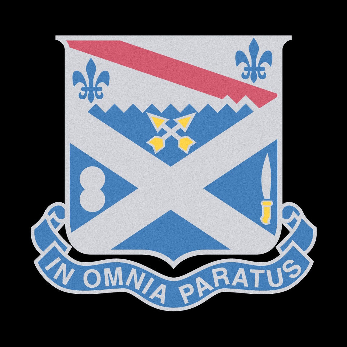 US Army Division 18th Infantry Regiment Reflective Indoor | Etsy