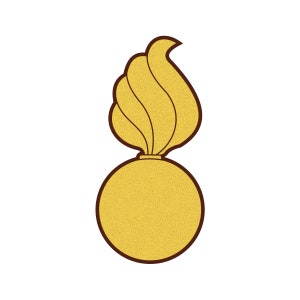 US Army Division - Ordnance Corps Emblem Reflective Indoor Outdoor ...