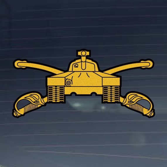 US Army Division Armor Branch Emblem Reflective Indoor | Etsy