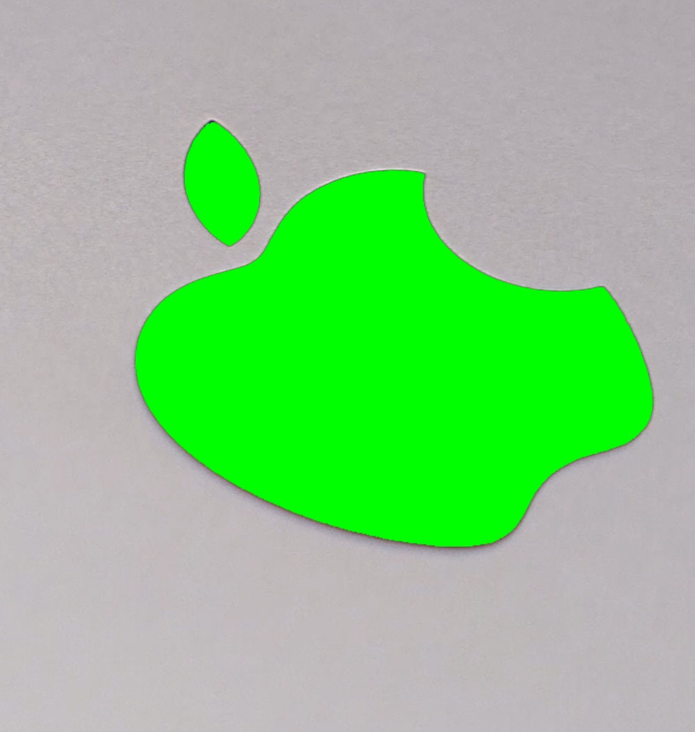Neon Green Apple Logo