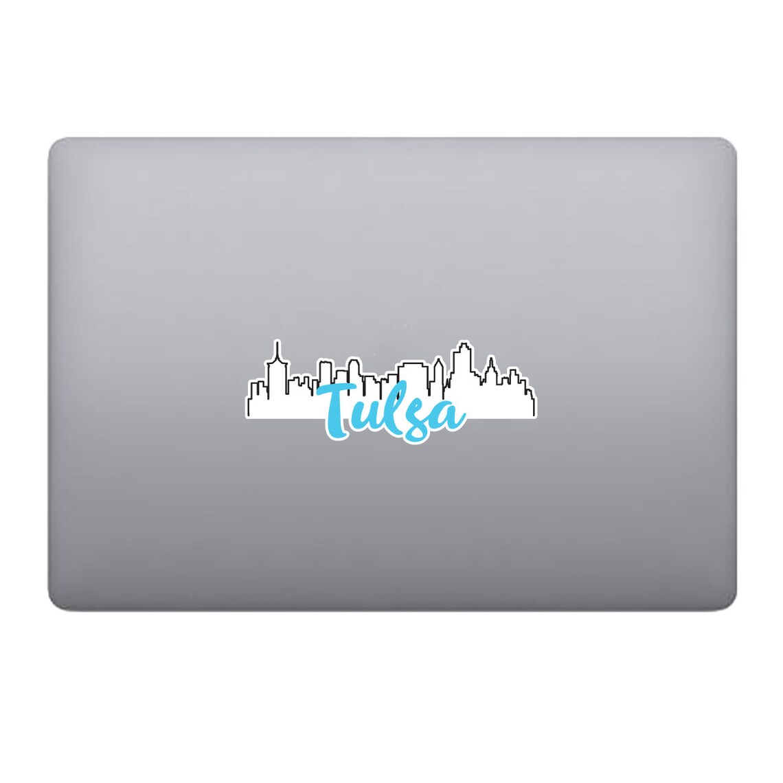 Tulsa Oklahoma Skyline Decal Full Color - Vinyl Sticker Decal for Cars ...