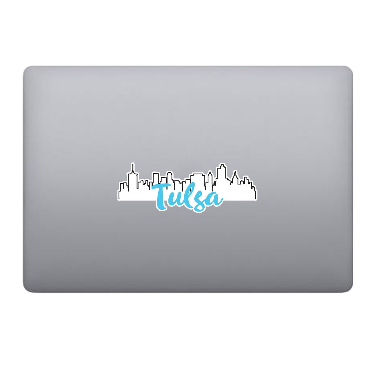 Tulsa Oklahoma Skyline Decal Full Color - Vinyl Sticker Decal for Cars ...