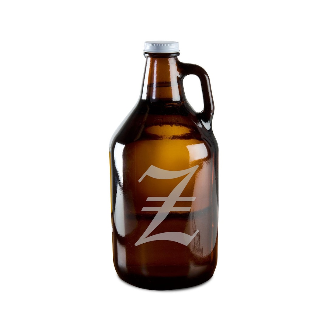 Olde English Monogram 'Z' 64 Ounce Beer Wine Growler - Etsy