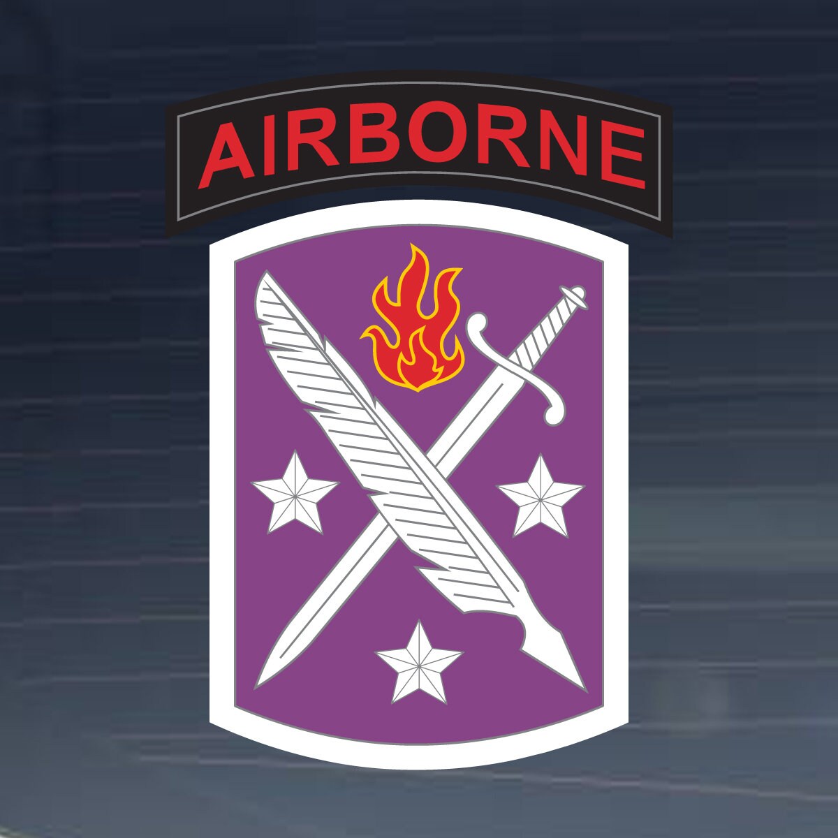 US Army Division 95th Training Division SSI Full Color Vinyl | Etsy