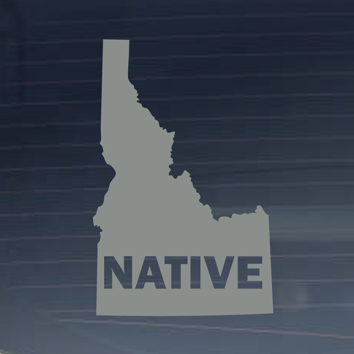 Idaho Native State Shape Vinyl Decal many Colors and Sizes - Etsy