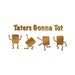Taters Gonna Tot - Dancing Tater Tots Vinyl Decal (many Colors and ...