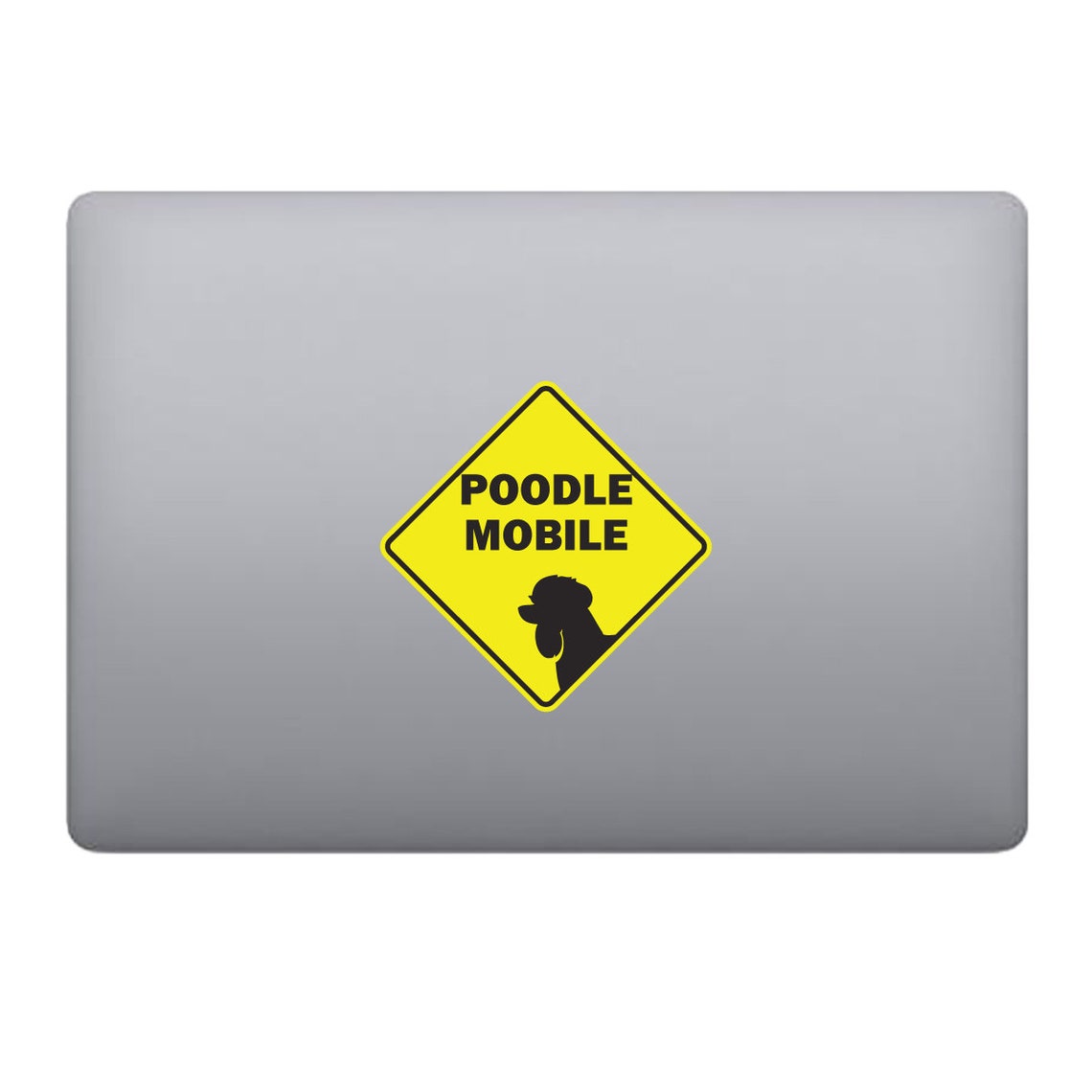Poodle Mobile Full Color Vinyl Decal Indoor Outdoor Vinyl Decal ...