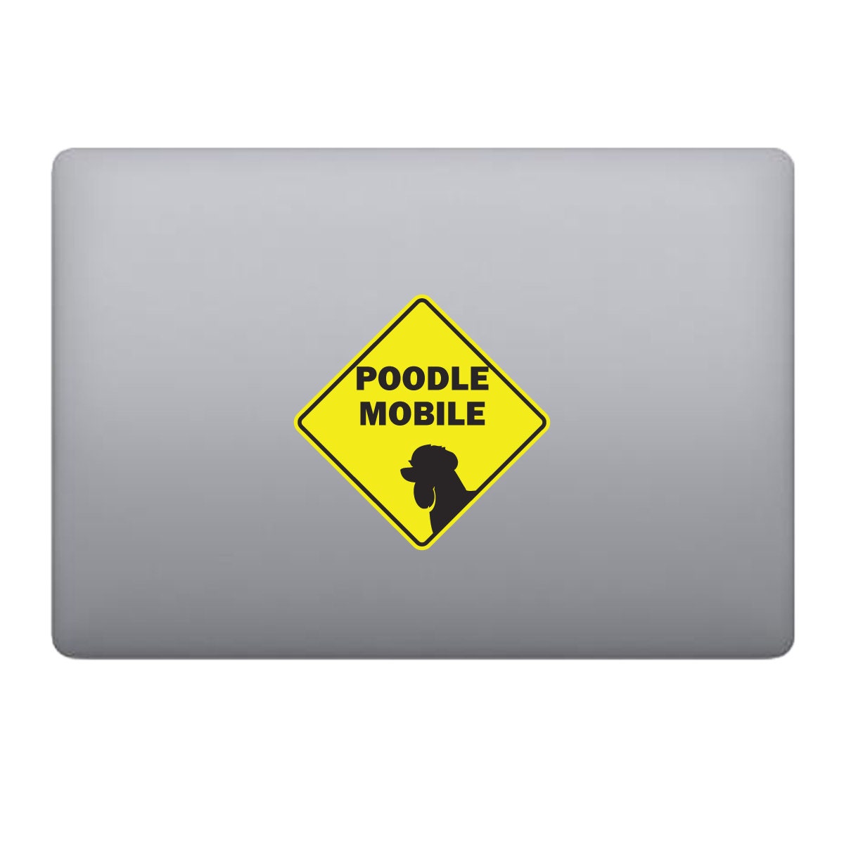 Poodle Mobile Full Color Vinyl Decal Indoor Outdoor Vinyl Decal ...