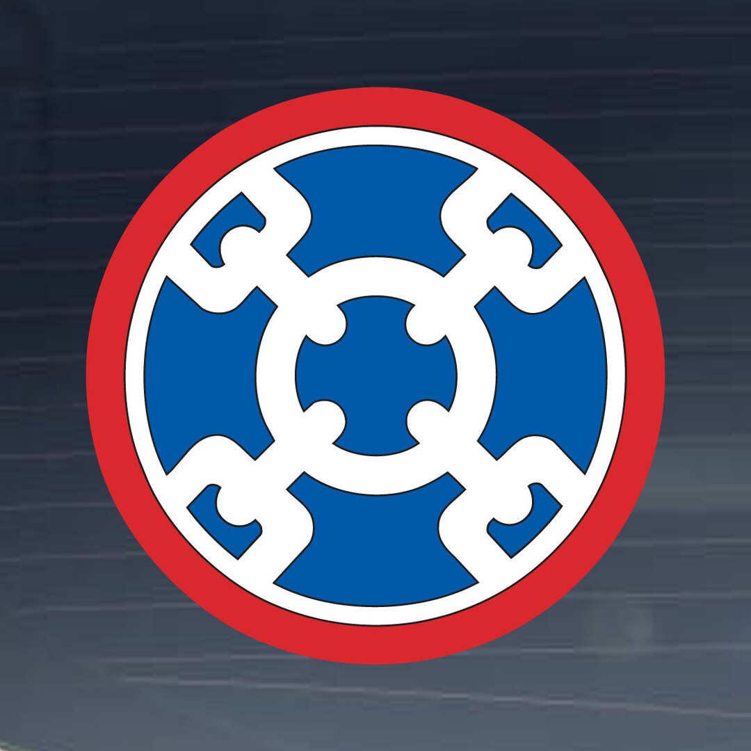 US Army Division - 310th Sustainment Command SSI Full Color Vinyl Decal Indoor Outdoor Vinyl ...