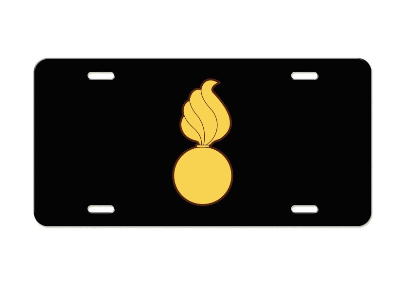 US Army Division Ordnance Corps Emblem Aluminum License | Etsy