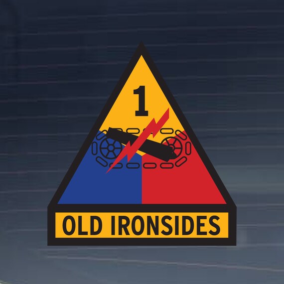 1st Armored Division Old Ironsides Gold Variant Army Unit | Etsy