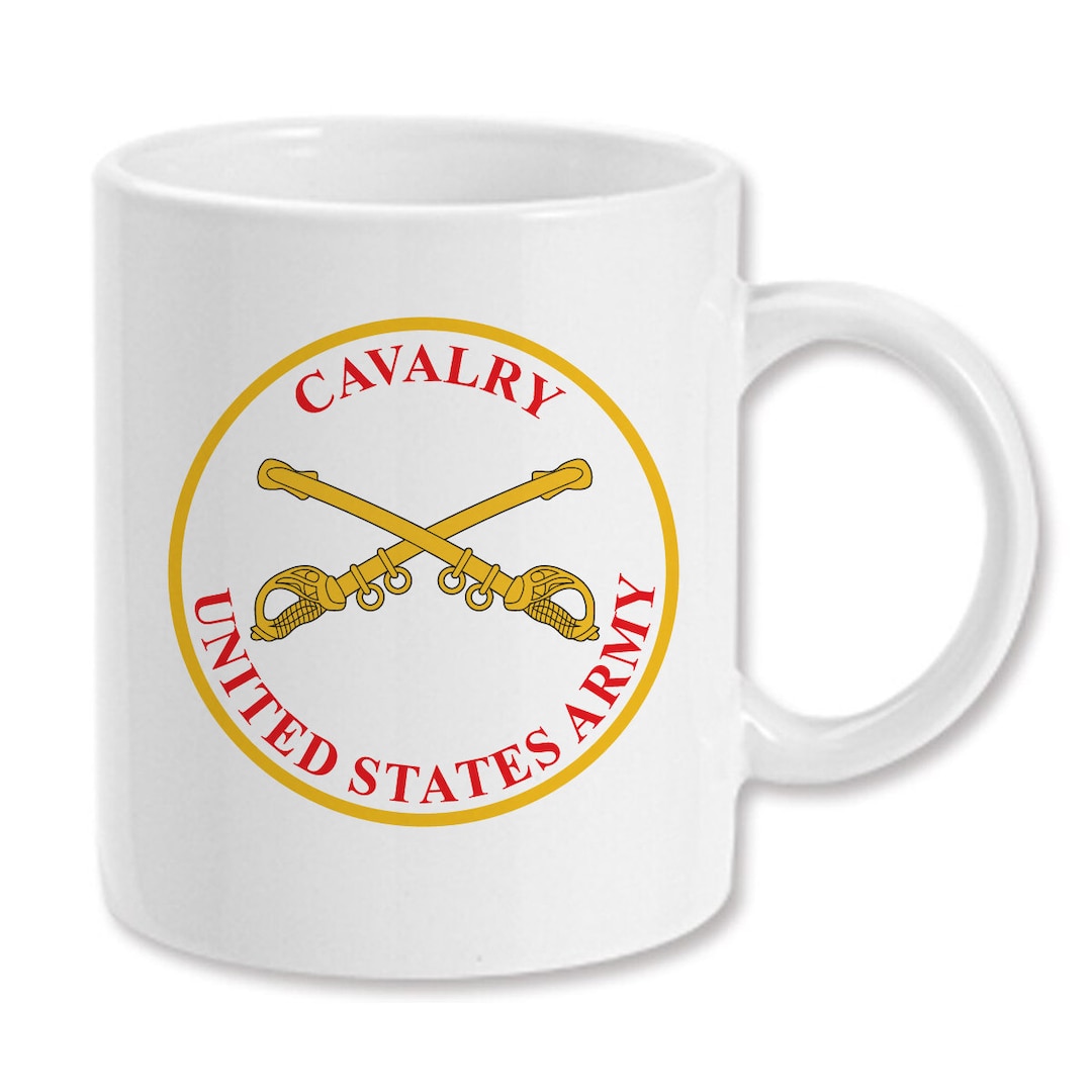 Cavalry Plaque 11 Ounce Ceramic Coffee Mug Teacup - Etsy