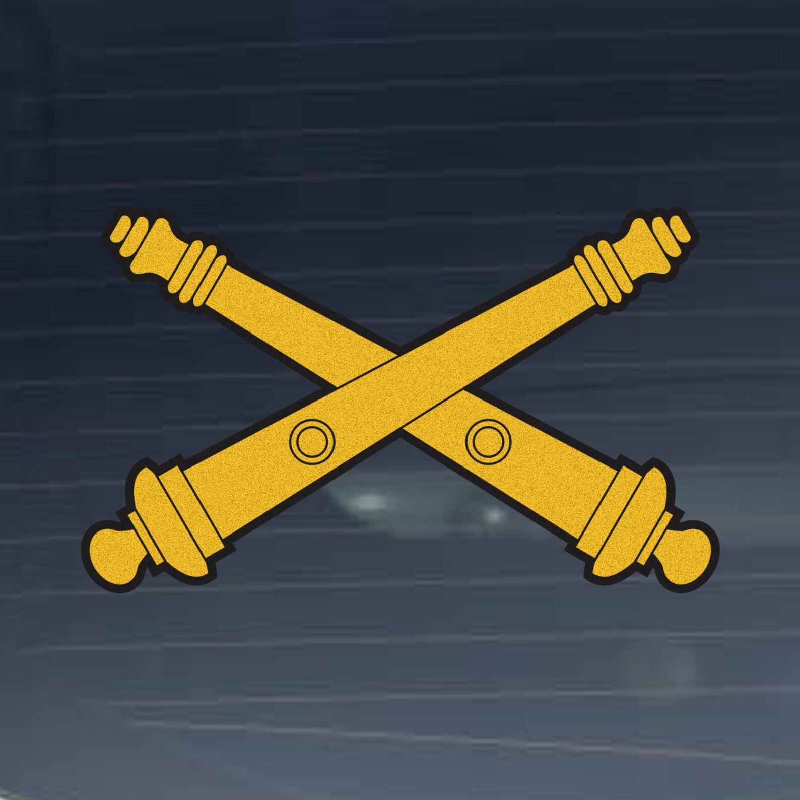 US Army Division field Artillery Emblem Reflective Indoor | Etsy