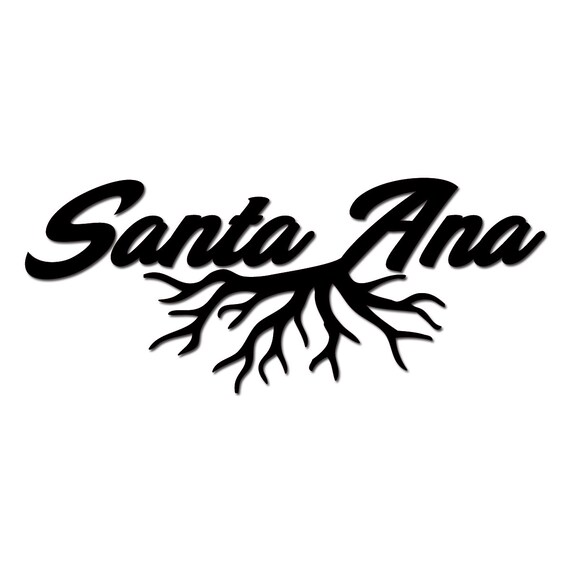 Santa Ana California Roots Hometown City Pride Vinyl Decal for | Etsy