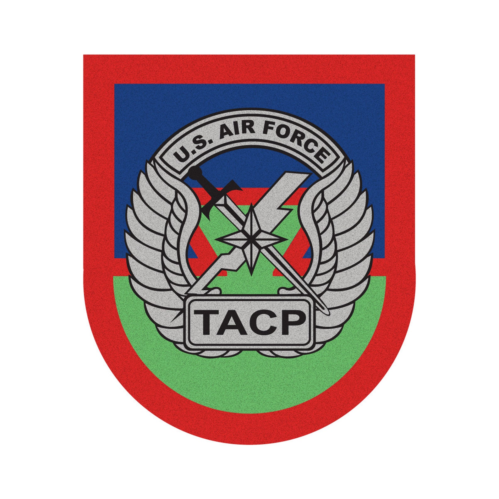 US Army Division TACP Airforce SSI Reflective Reflective - Etsy