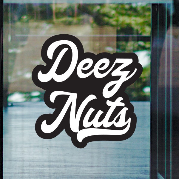 Deez Nuts Decal - Etsy