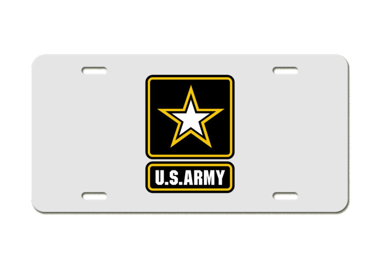 US Army Division US Army Logo Aluminum License Plate | Etsy