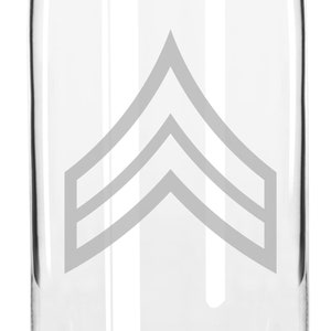 US Army - Army Corporal E-4 Rank Insignia Shoulder Sleeve Patch - 16 ...