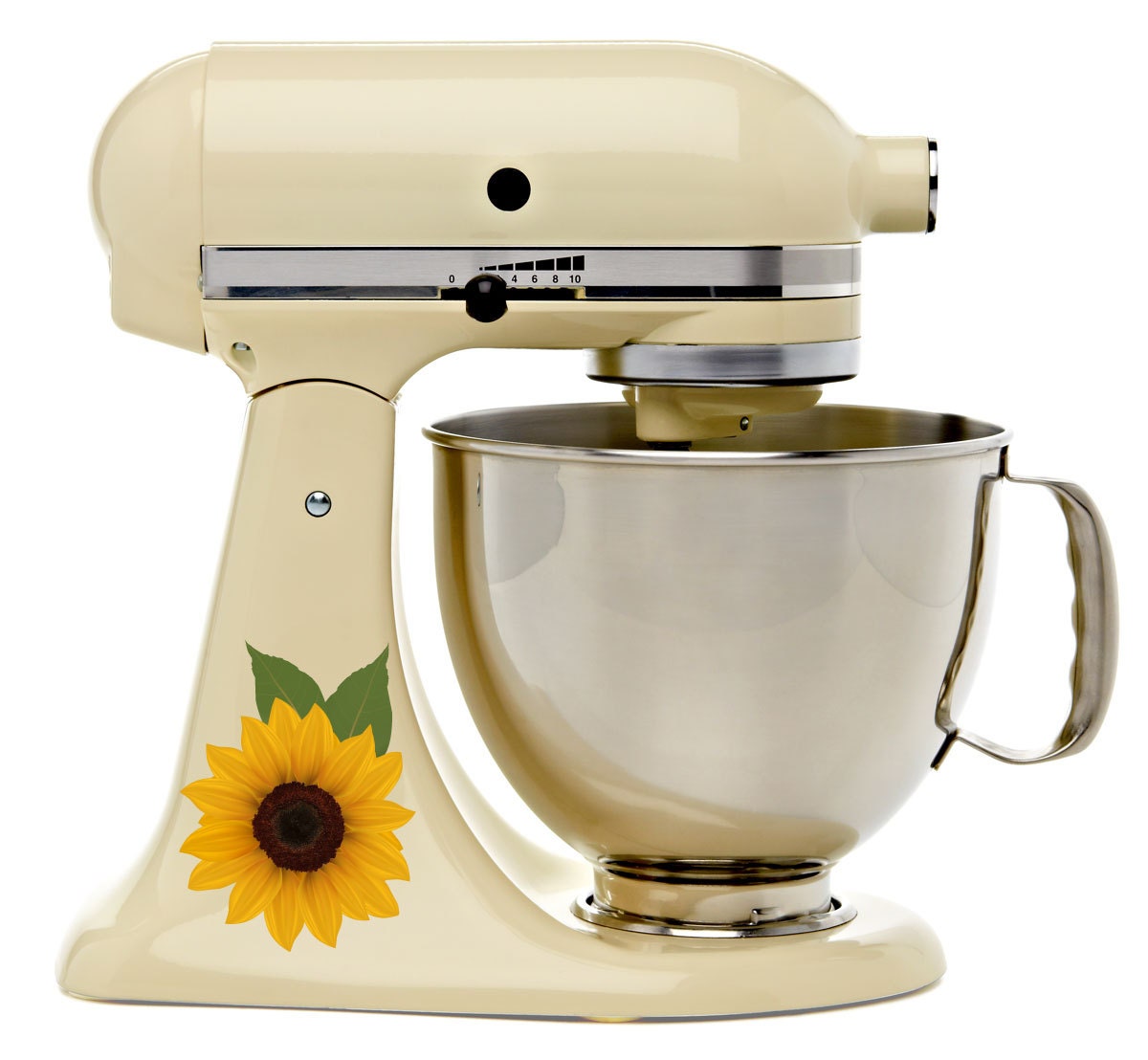 Sunflower Floral Bakery Kitchenaid Mixer Mixing Machine Decal | Etsy