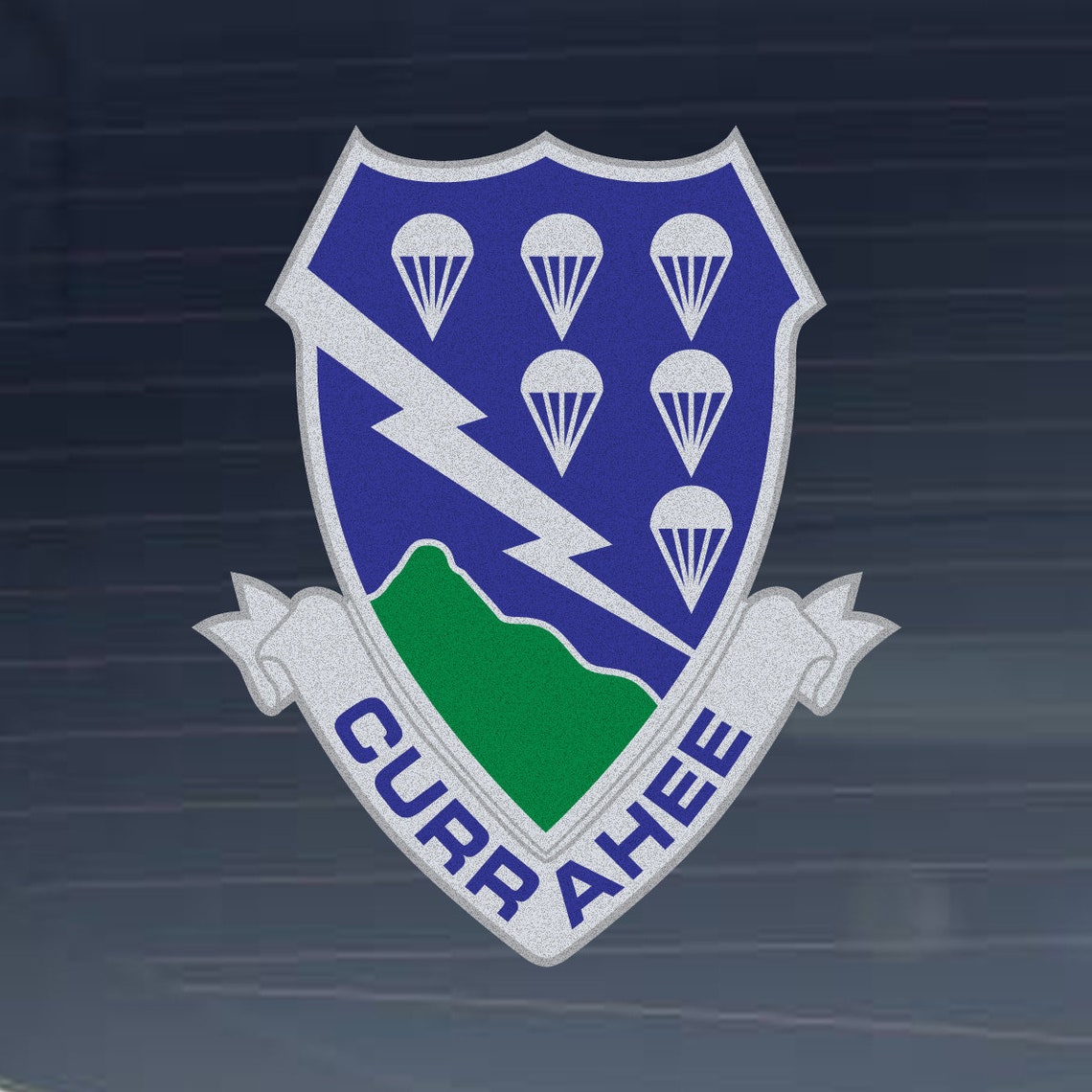 US Army Division 506th Airborne Reflective Indoor Outdoor | Etsy