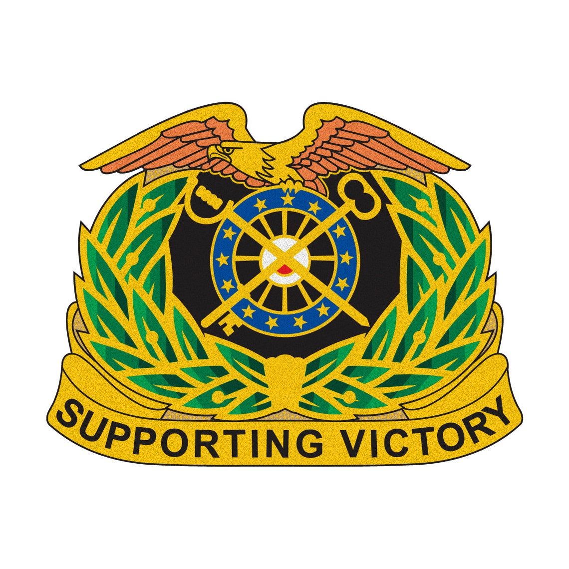 US Army Division Quartermaster Corps Insignia Reflective | Etsy