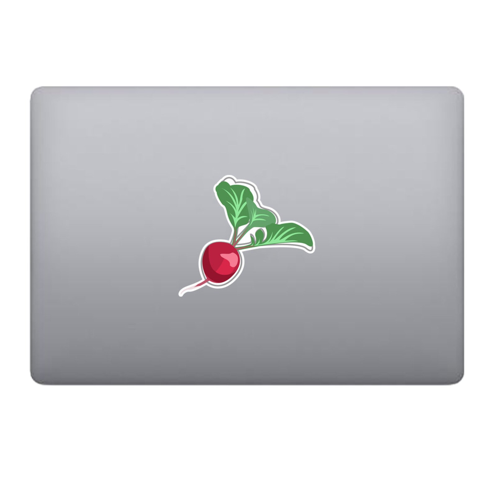 Radish Vegetable Full Color - Vinyl Decal for Laptop, Windows, Glass ...