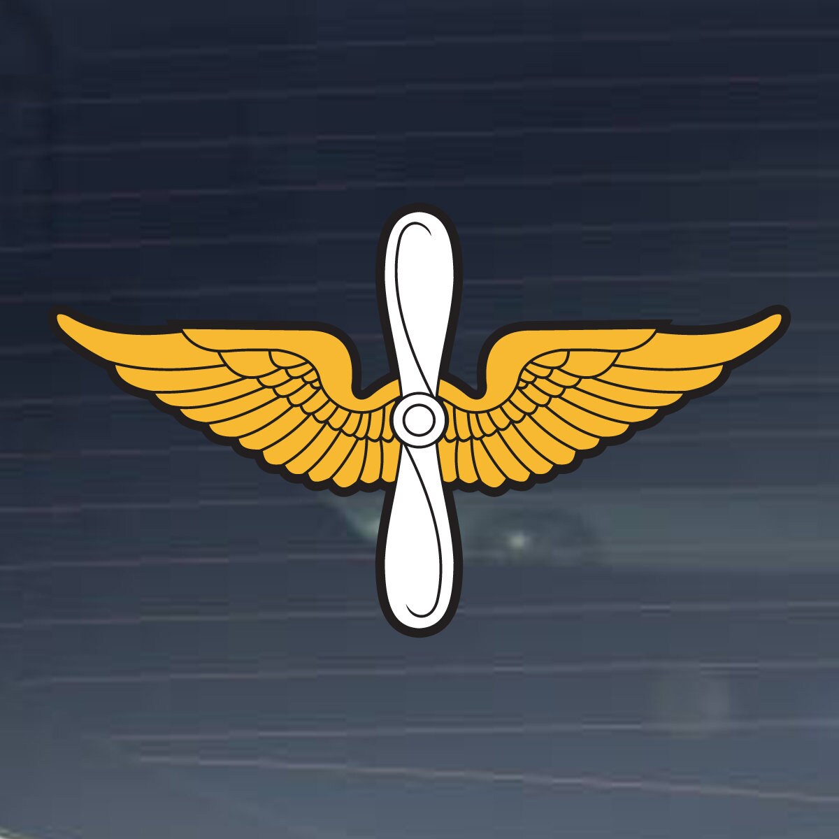 US Army Division -aviation Branch Emblem Full Color Vinyl Decal Indoor ...