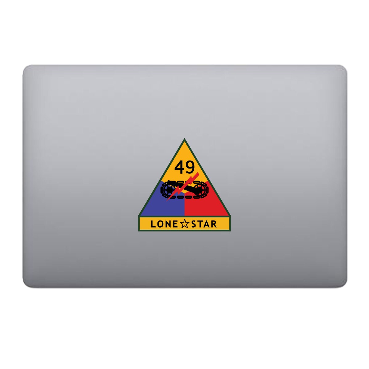 US Army Division - 49th Armored Division - Lonestar Full Color Vinyl ...