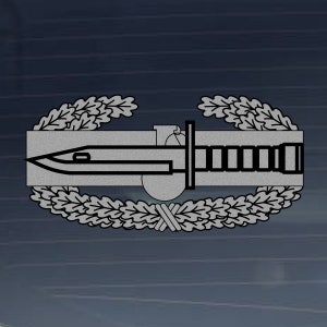 US Army Division - Old Combat Action Badge Reflective Indoor Outdoor ...