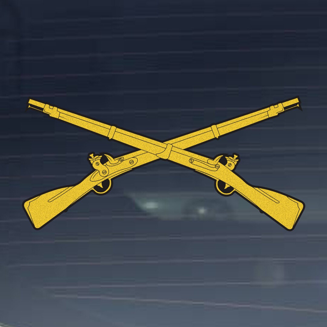 US Army Division - Infantry Emblem Reflective Indoor Outdoor Vinyl ...