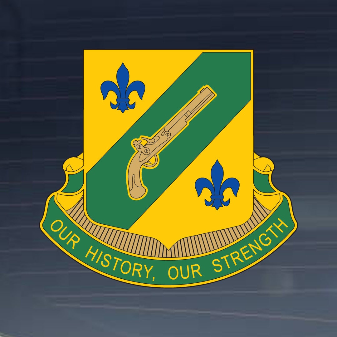 US Army Division - 117th Military Police Battalion DUI Full Color Vinyl ...