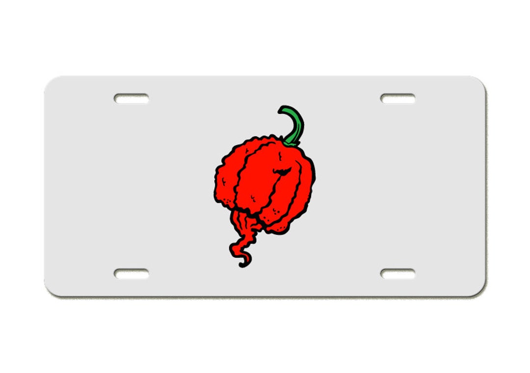 Reaper Pepper - Aluminum License Plate - Etsy