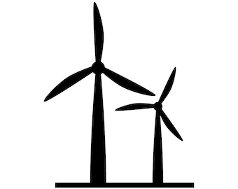 Windmill Decal - Etsy
