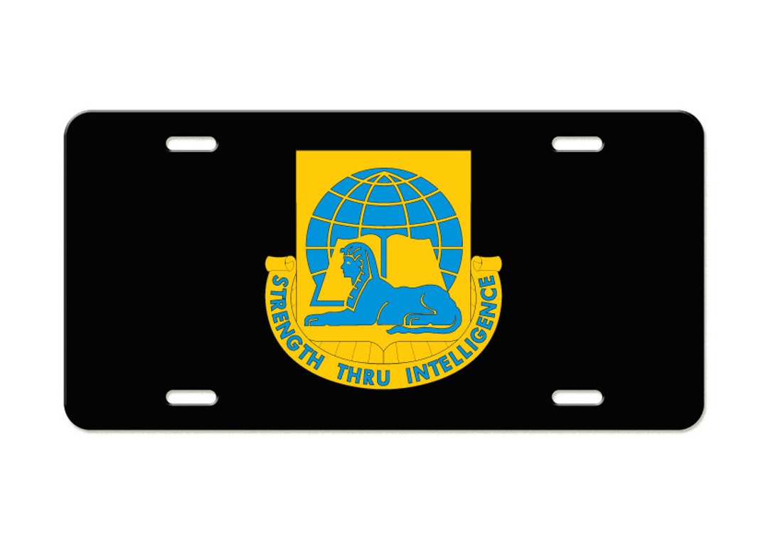 US Army Division - 519th Military Intelligence Battalion DUI - Aluminum ...