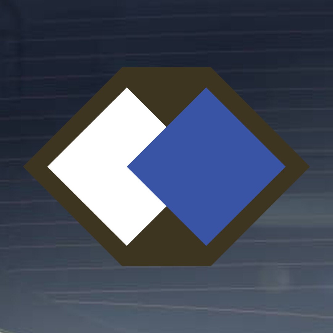 US Army Division - 96th Infantry Division SSI Full Color Vinyl Decal ...