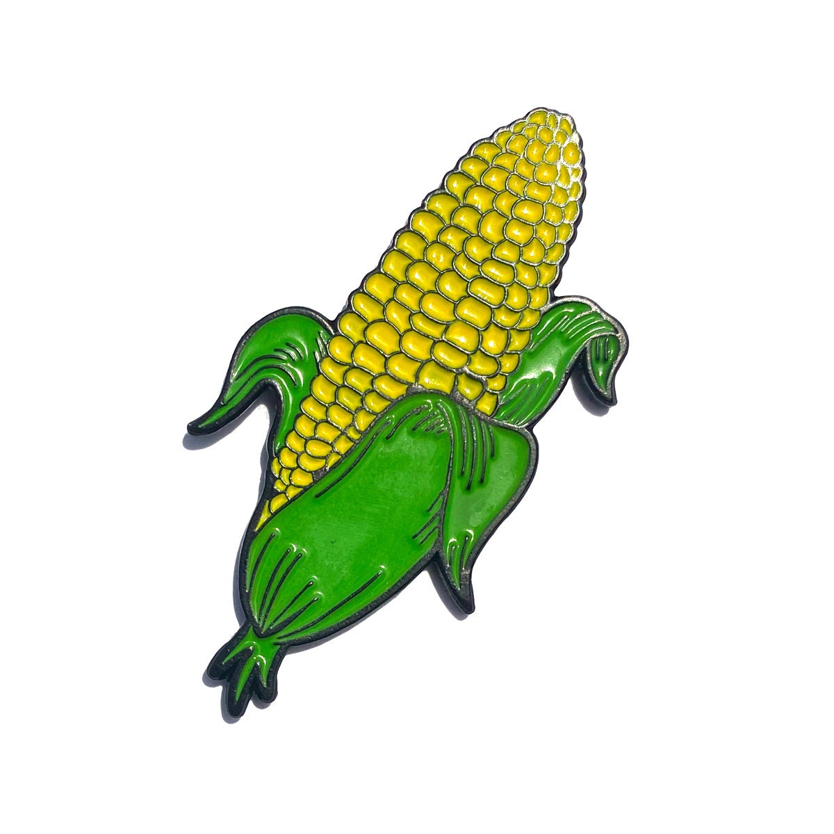 Tasty Ear of Corn Enamel Pin Brooch for Jacket Tote Hand - Etsy