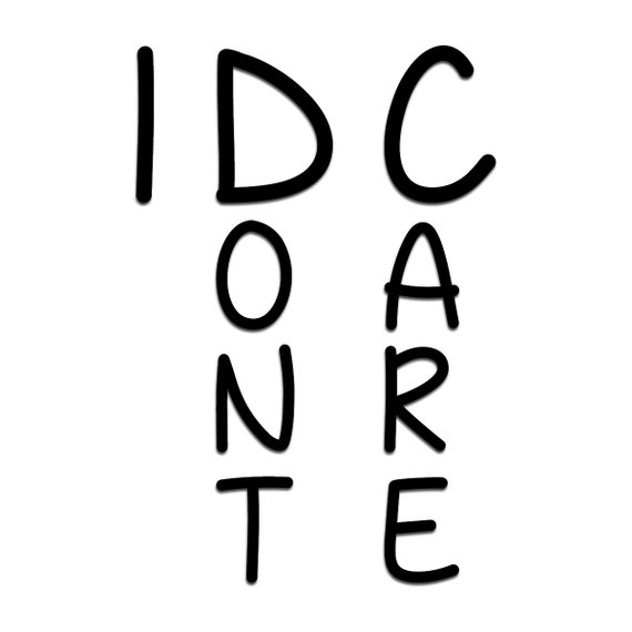 IDC I Don't Care Text Vinyl Decal for Apple Macbook | Etsy